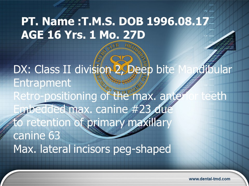 THOMAS, MAYA STELLA CLASS II - Orthodontic and TMD Center